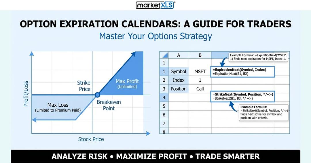 Option expiration calendar 2026: Monthly, Weekly & Quarterly Dates for ...